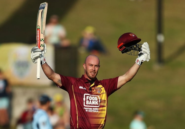 Chris Lynn scores 113 off 45 balls in T20 grade match ahead of Big Bash