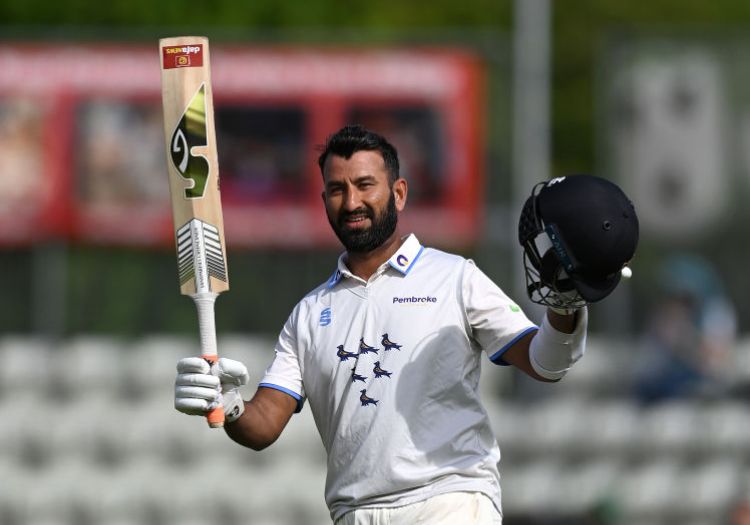County Championship Division Two roundup: Cheteshwar Pujara, Michael ...