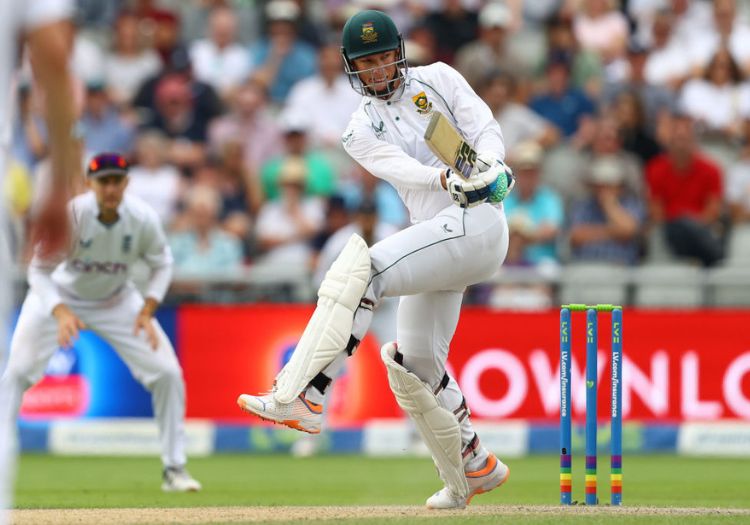 England v South Africa, second Test 2022 - Dean Elgar: First innings ... England v South Africa, second Test 2022 - Dean Elgar: First innings ...